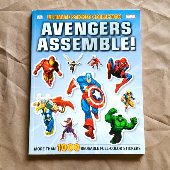 Marvel | Toys | Marvel Ultimate Sticker Col Avengers Assemble | Poshmark